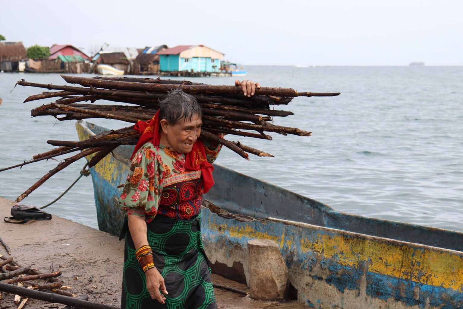 Los gunas y el mar: historia de una isla amenazada por el Caribe - Colapso